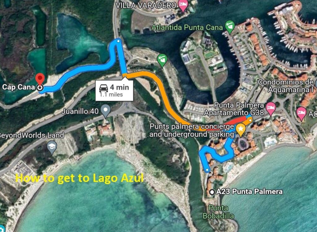 Maps - A 23 Punta Palmera